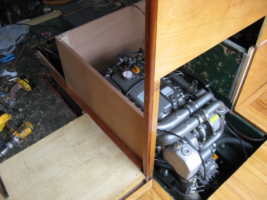 Insulating the diesel engine compartment | jimphoenix.com